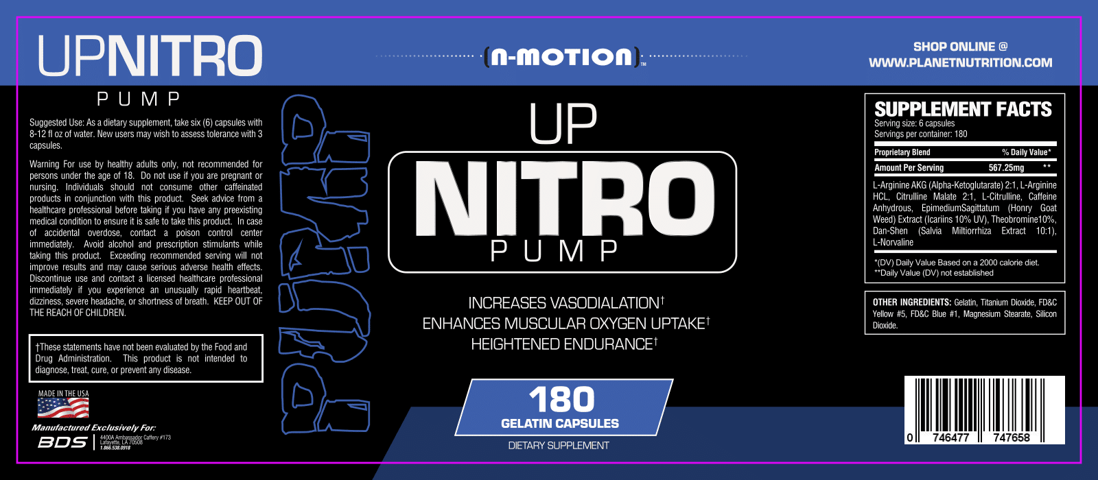 Up Nitro - Planet Nutrition